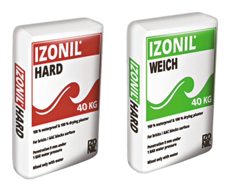 IZONIL ® Única solución innovadora- enlucido sanitario